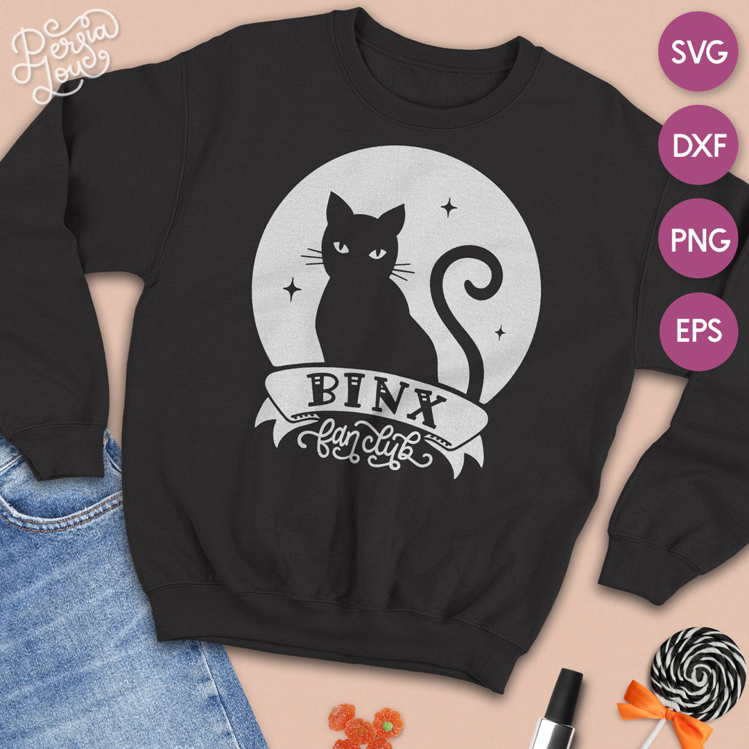 Binx Fan Club Hocus Pocus SVG Cut File – Persia Lou
